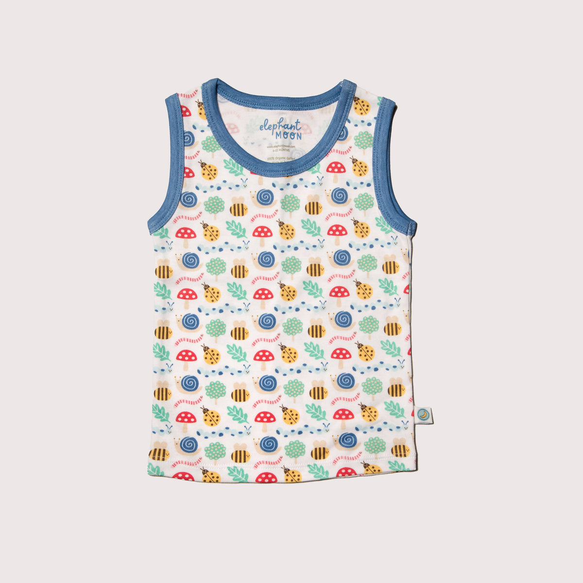 Sleeveless Vest - Busy Garden – elephantmoon